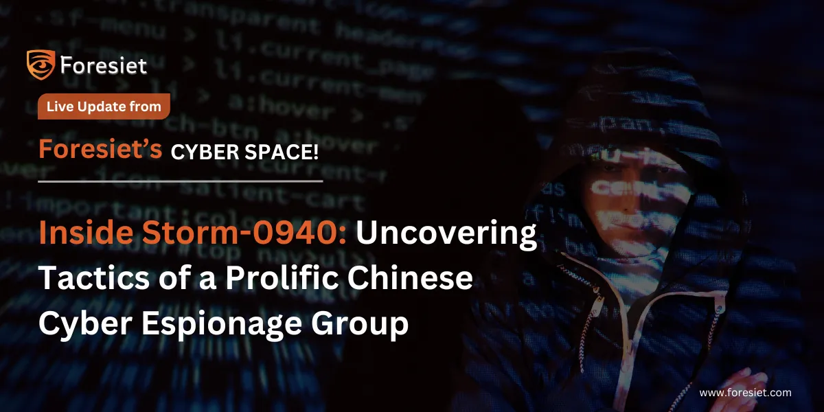 Storm-0940: Tactics of a Prolific Chinese Cyber Espionage Group