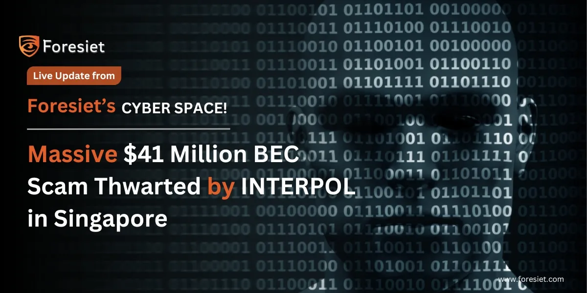 $41m bec scam stopped by interpol in singapore