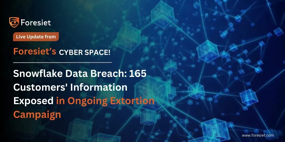 Snowflake Data Breach Exposes 165 Client Accounts